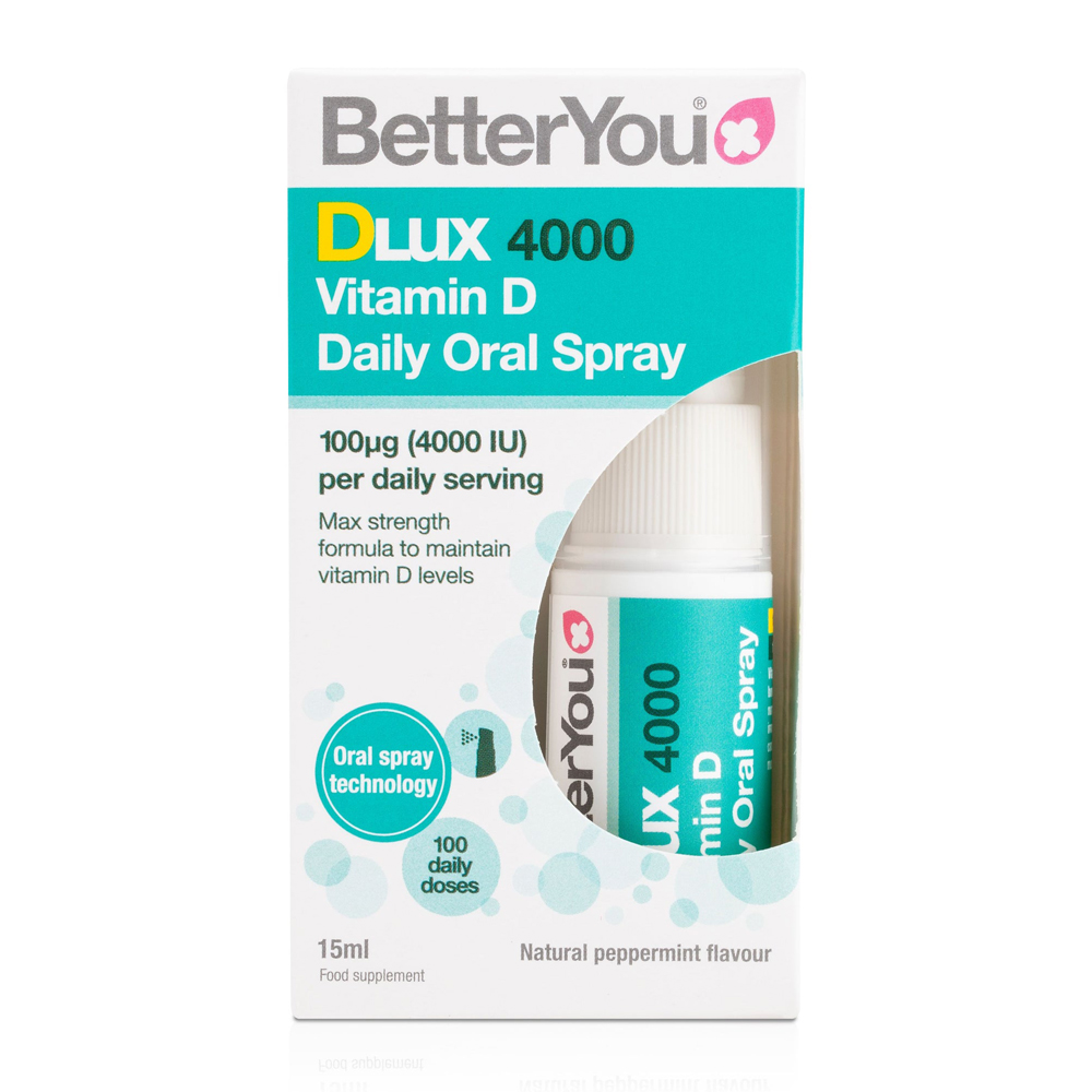 BetterYou Dlux4000 Oral Spray 15ml - Garage Whole Foods