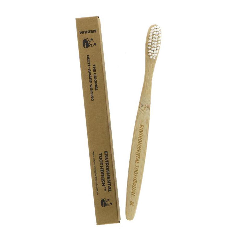 Environmental Bamboo Toothbrush - Medium - Garage Whole Foods