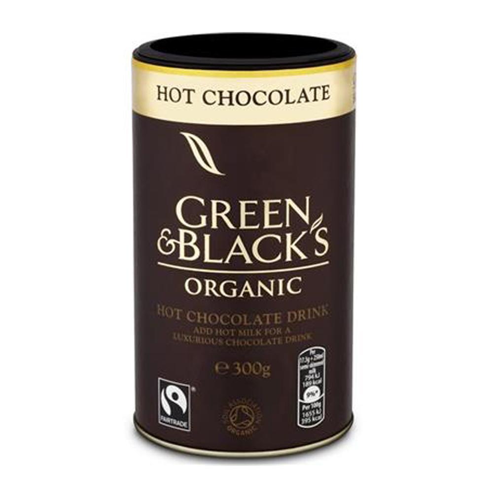 Green & Black`s Organic Hot Chocolate - 300g - Garage Whole Foods