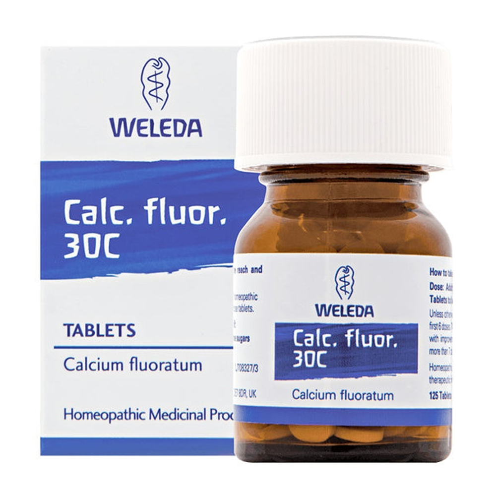 Weleda Calc. Fluor. 30C - 125 Tabs - Garage Whole Foods
