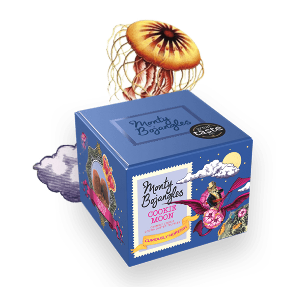 Monty Bojangles Cookie Moon Cocoa Dusted Truffle Selection -150g ...